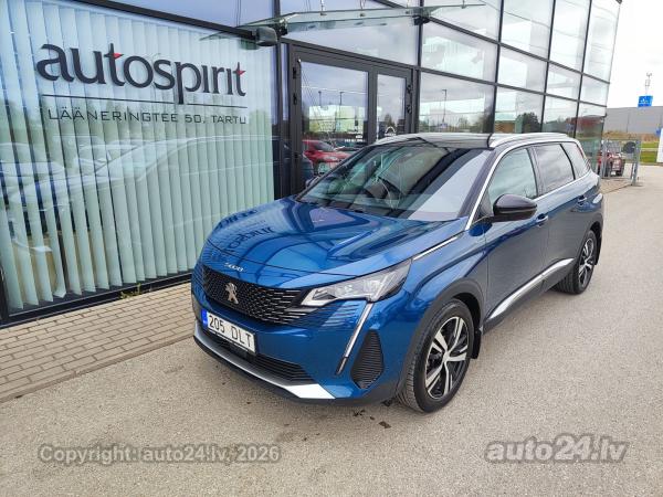 Zils Peugeot 5008 2021 Tartu, ar dzinēja tilpumu 1.50 L un nobraukumu 84 tūkst. km par 22990 €, foto 1 vietnē AUTOMOTO.COM.LV