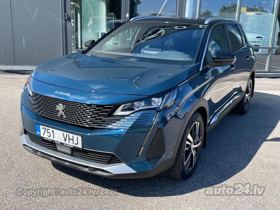 Zils Peugeot 5008 2021 Tartu, ar dzinēja tilpumu 1.50 L un nobraukumu 98 tūkst. km par 23490 €, foto 1 vietnē AUTOMOTO.COM.LV
