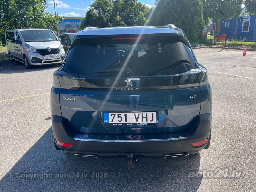 Zils Peugeot 5008 2021 Tartu, ar dzinēja tilpumu 1.50 L un nobraukumu 98 tūkst. km par 23490 €, foto 7 vietnē AUTOMOTO.COM.LV