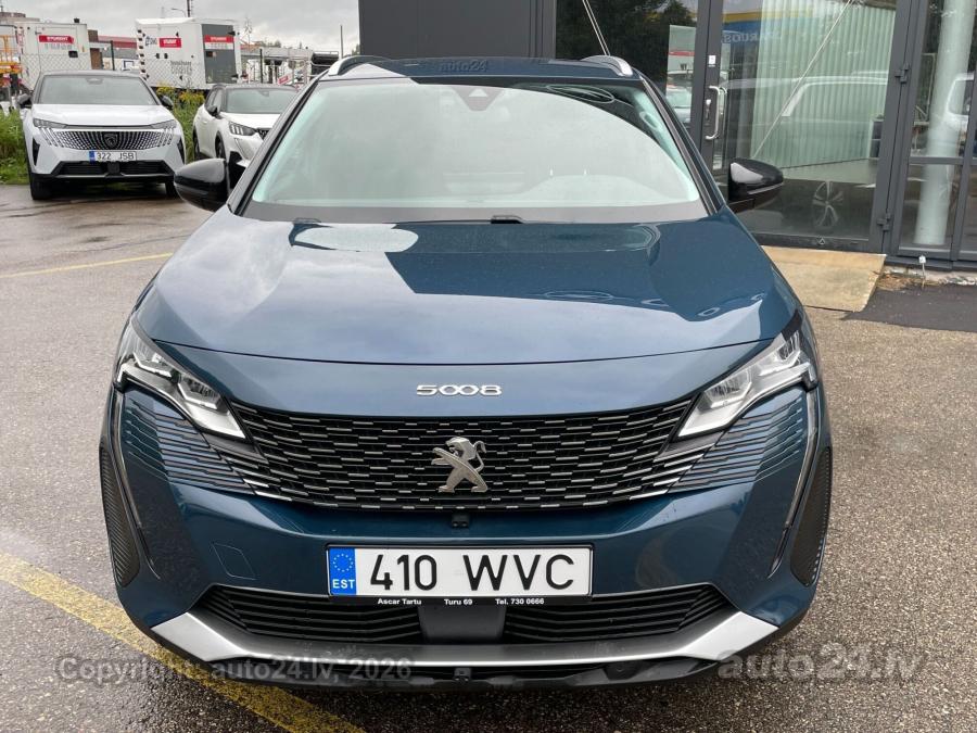 Blue Peugeot 5008 2022 in Tartu, with an engine capacity of 1.50 L and mileage of 86 thousand km for 22990 €, photo 3 on AUTOMOTO.COM.LV