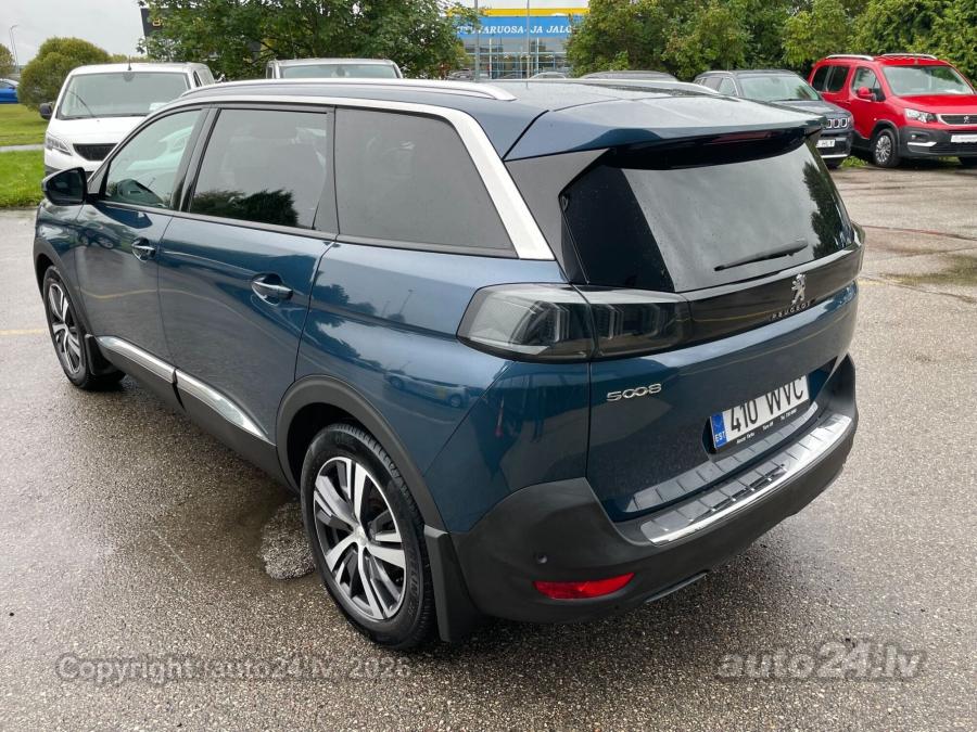 Blue Peugeot 5008 2022 in Tartu, with an engine capacity of 1.50 L and mileage of 86 thousand km for 22990 €, photo 5 on AUTOMOTO.COM.LV