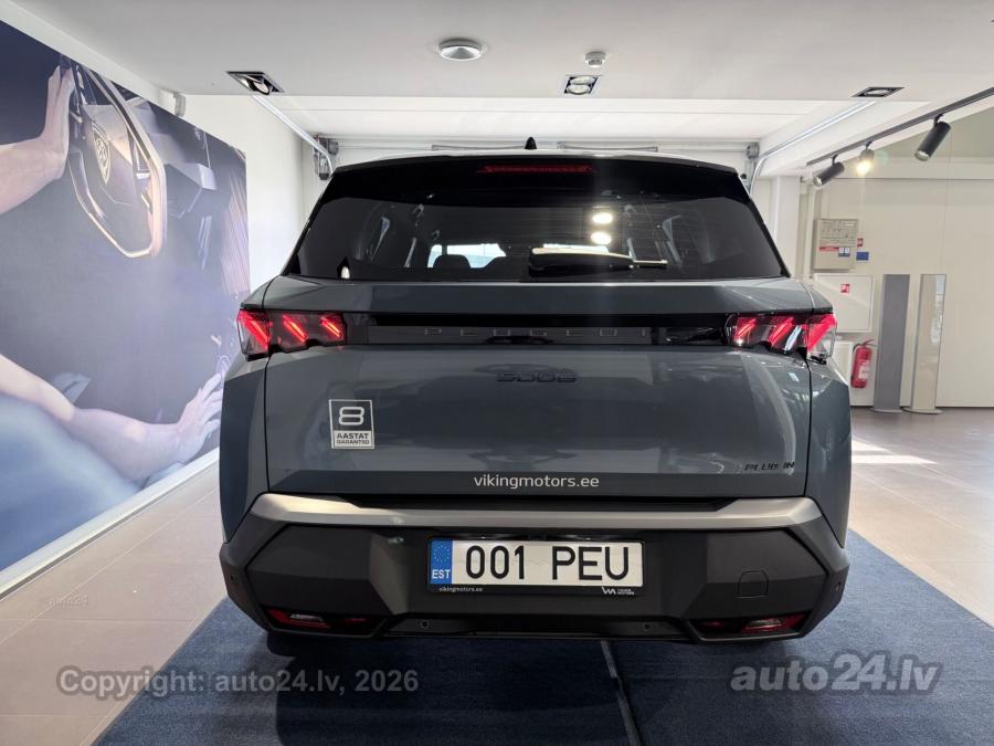 Zils Peugeot 5008 2026 Tallina, ar dzinēja tilpumu 1.60 L un nobraukumu 7 tūkst. km par 45900 €, foto 5 vietnē AUTOMOTO.COM.LV