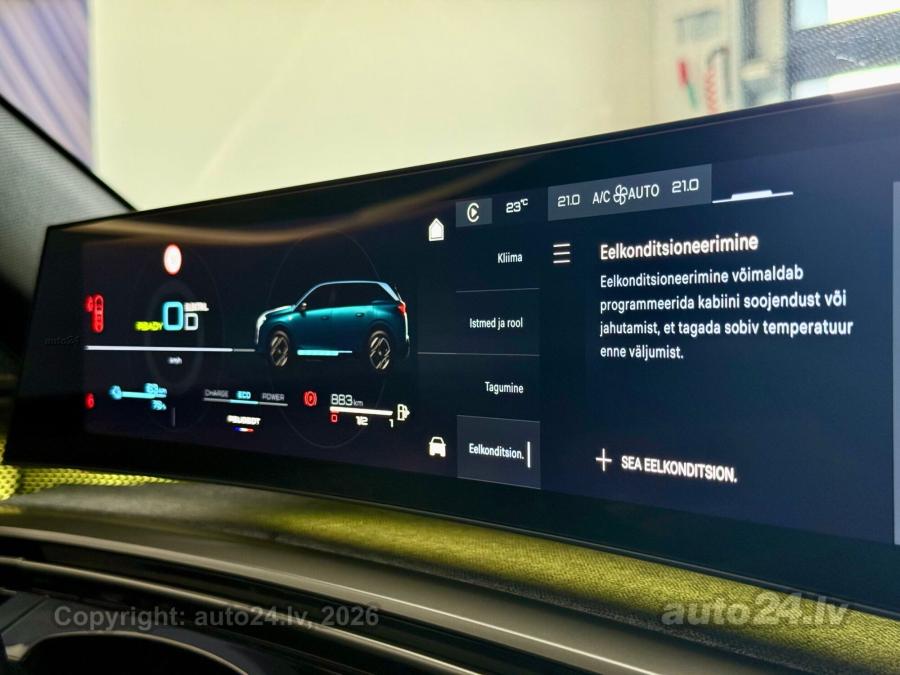 Zils Peugeot 5008 2026 Tallina, ar dzinēja tilpumu 1.60 L un nobraukumu 7 tūkst. km par 45900 €, foto 17 vietnē AUTOMOTO.COM.LV