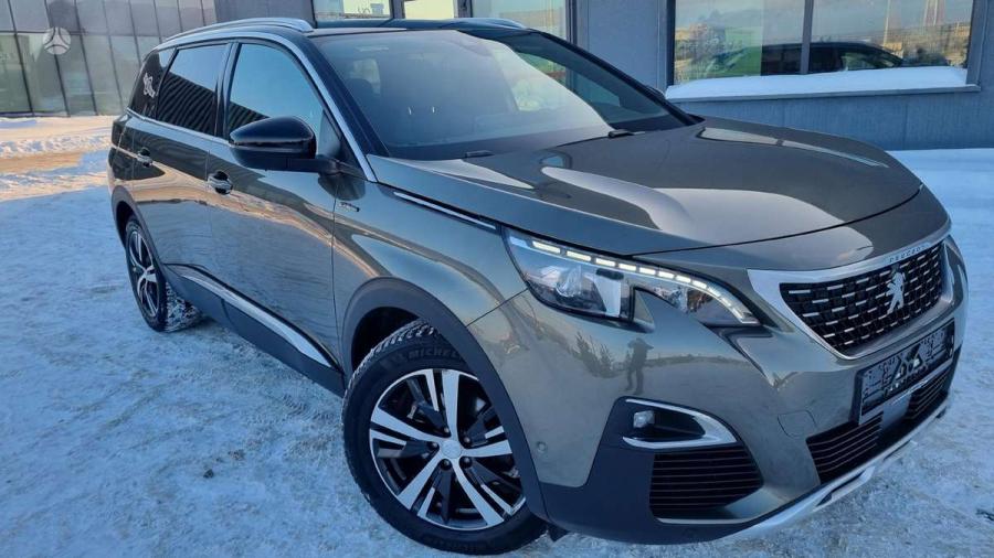 Brūns Peugeot 5008 2018 Šauļi, ar dzinēja tilpumu 1.50 L un nobraukumu 240 tūkst. km par 11200 €, foto 3 vietnē AUTOMOTO.COM.LV
