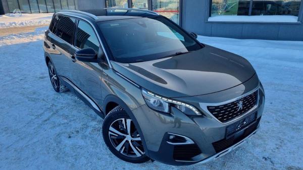 Brown Peugeot 5008 2018 in Siauliai, with an engine capacity of 1.50 L and mileage of 240 thousand km for 11200 €, photo 4 on AUTOMOTO.COM.LV