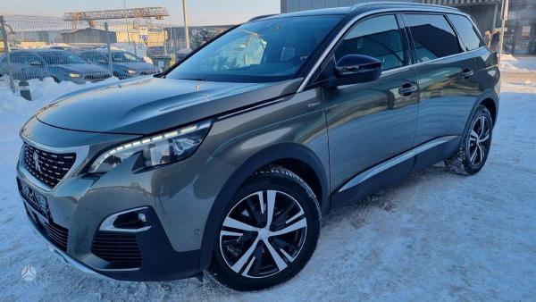 Brown Peugeot 5008 2018 in Siauliai, with an engine capacity of 1.50 L and mileage of 240 thousand km for 11200 €, photo 6 on AUTOMOTO.COM.LV