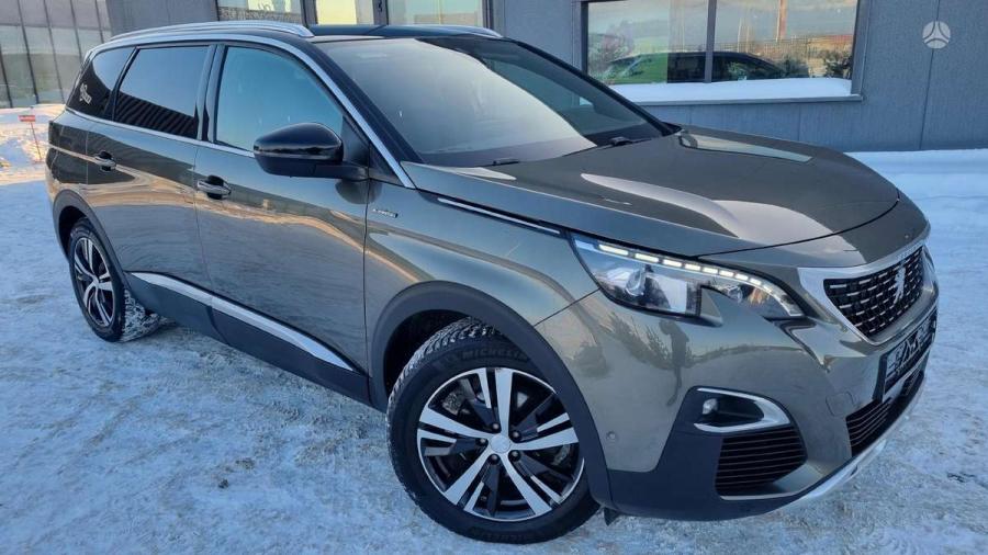Brūns Peugeot 5008 2018 Šauļi, ar dzinēja tilpumu 1.50 L un nobraukumu 240 tūkst. km par 11200 €, foto 8 vietnē AUTOMOTO.COM.LV