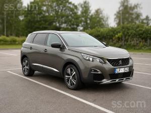 Brown Peugeot 5008 2018 in Riga, with an engine capacity of 1.60 L and mileage of 119 thousand km for 14290 €, photo  on AUTOMOTO.COM.LV