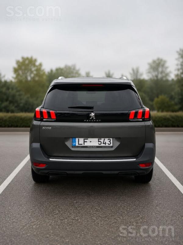 Brūns Peugeot 5008 2018 Rīga, ar dzinēja tilpumu 1.60 L un nobraukumu 119 tūkst. km par 14290 €, foto 4 vietnē AUTOMOTO.COM.LV