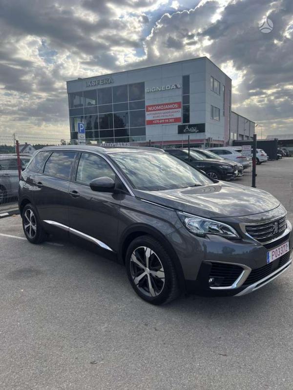 Peugeot 5008 2018 in Taurage on AUTOMOTO.COM.LV Brown Peugeot 5008 2018 in Taurage, with an engine capacity of 1.50 L and mileage of 180 thousand km for 11850 €, photo 3 on AUTOMOTO.COM.LV