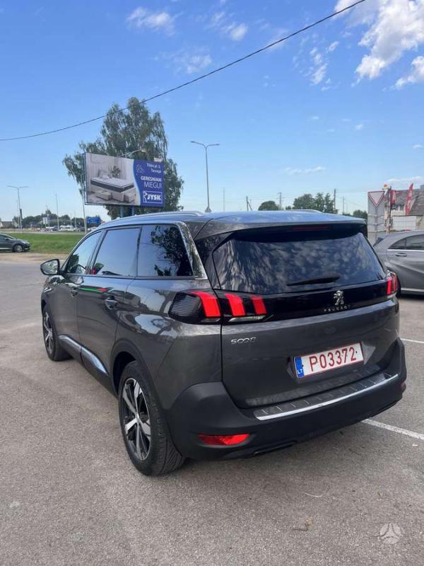 Peugeot 5008 2018 in Taurage on AUTOMOTO.COM.LV Brown Peugeot 5008 2018 in Taurage, with an engine capacity of 1.50 L and mileage of 180 thousand km for 11850 €, photo 5 on AUTOMOTO.COM.LV