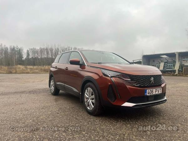 Brown Peugeot 5008 2021 in Tallinn, with an engine capacity of 1.20 L and mileage of 110 thousand km for 20990 €, photo 1 on AUTOMOTO.COM.LV