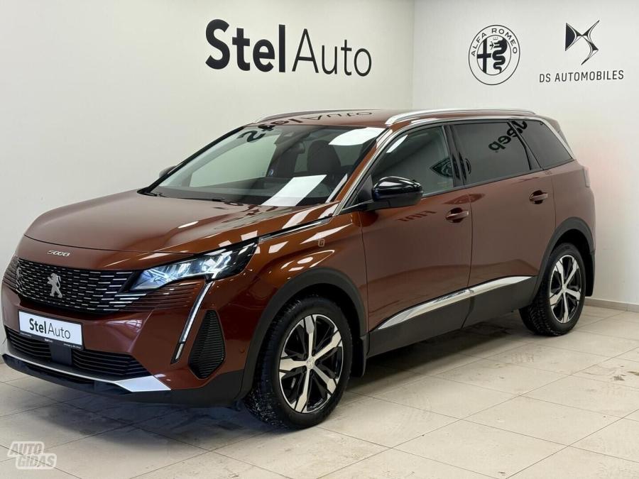 Brūns Peugeot 5008 2021 Viļņa, ar dzinēja tilpumu 1.50 L un nobraukumu 63 tūkst. km par 21790 €, foto 1 vietnē AUTOMOTO.COM.LV