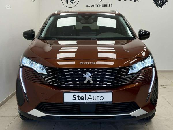 Brūns Peugeot 5008 2021 Viļņa, ar dzinēja tilpumu 1.50 L un nobraukumu 63 tūkst. km par 21790 €, foto 3 vietnē AUTOMOTO.COM.LV