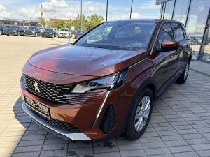 Brown Peugeot 5008 2021 in Kaunas, with an engine capacity of 1.20 L and mileage of 161 thousand km for 12900 €, photo  on AUTOMOTO.COM.LV