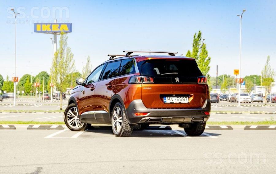 Brūns Peugeot 5008 2021 Rīga, ar dzinēja tilpumu 1.50 L un nobraukumu 121 tūkst. km par 18390 €, foto 8 vietnē AUTOMOTO.COM.LV