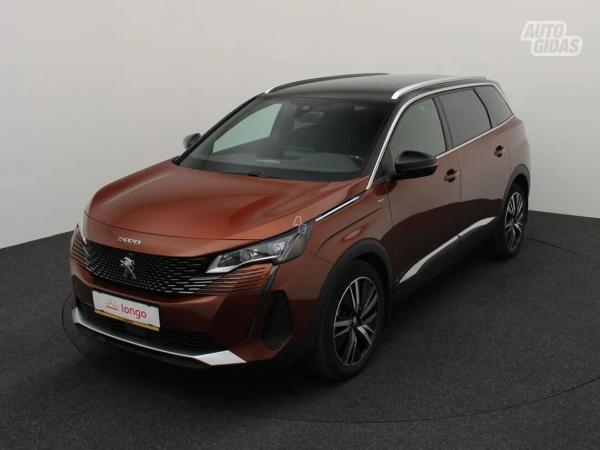 Brūns Peugeot 5008 2022 Viļņa, ar dzinēja tilpumu 1.50 L un nobraukumu 50 tūkst. km par 24999 €, foto  vietnē AUTOMOTO.COM.LV