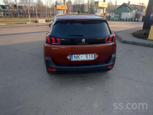 Коричневый Пежо 5008 2022 в Даугавпилс, объемом двигателя 1.50 л и пробегом 60 тыс. км за 17800 €, фото 3 на AUTOMOTO.COM.LV
