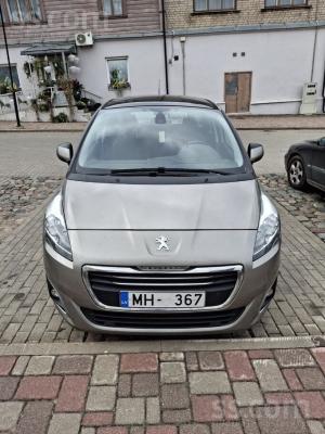 Brown Peugeot 5008 2016 in Rezekne, with an engine capacity of 1.60 L and mileage of 295 thousand km for 5500 €, photo  on AUTOMOTO.COM.LV
