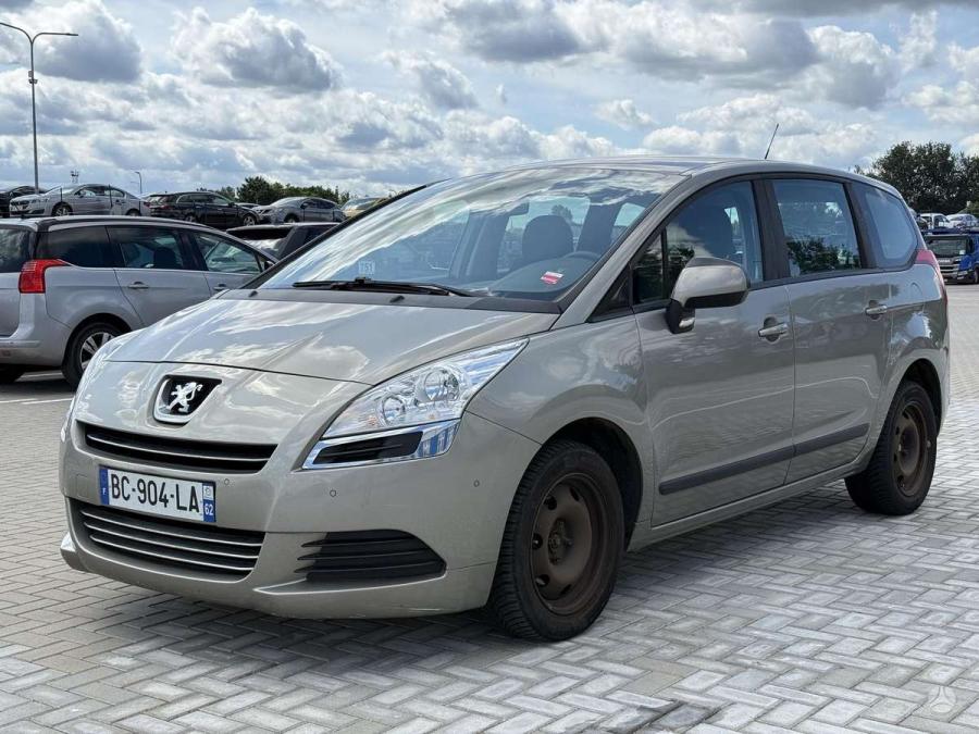 Brūns Peugeot 5008 2010 Tauragė, ar dzinēja tilpumu 1.60 L un nobraukumu 340 tūkst. km par 2900 €, foto 1 vietnē AUTOMOTO.COM.LV
