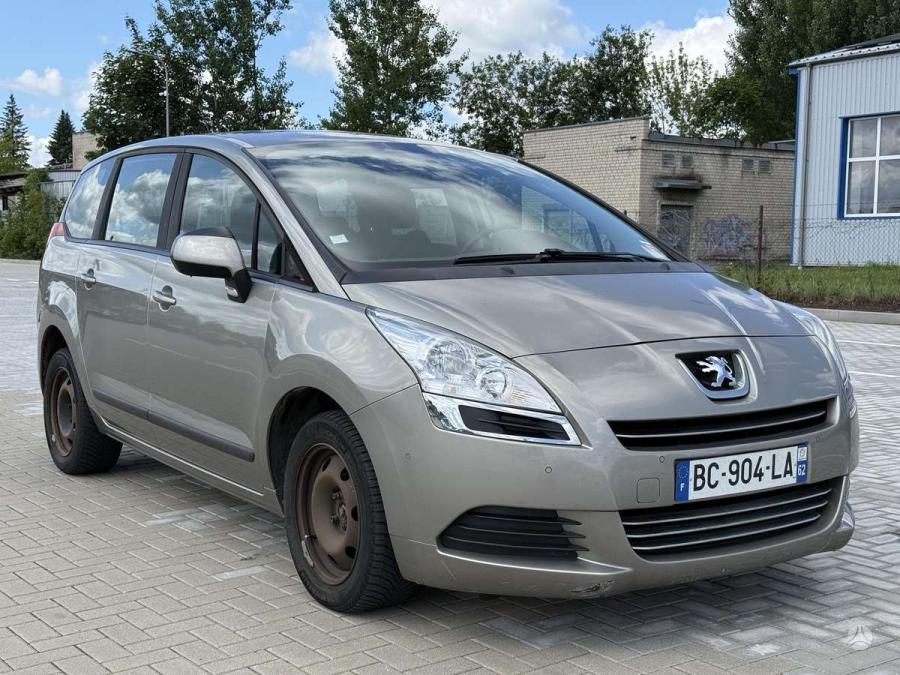 Brūns Peugeot 5008 2010 Tauragė, ar dzinēja tilpumu 1.60 L un nobraukumu 340 tūkst. km par 2900 €, foto 3 vietnē AUTOMOTO.COM.LV