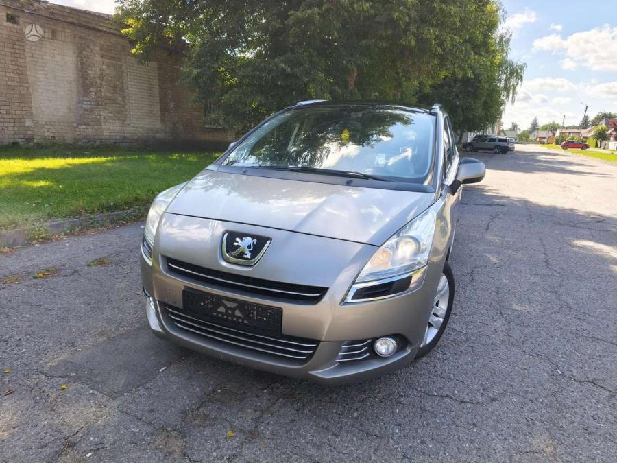 Brūns Peugeot 5008 2010 Panevēža, ar dzinēja tilpumu 1.56 L un nobraukumu 277 tūkst. km par 3200 €, foto 1 vietnē AUTOMOTO.COM.LV