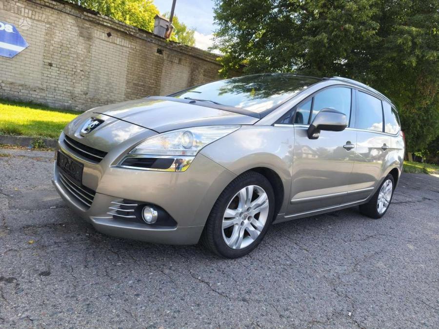 Brūns Peugeot 5008 2010 Panevēža, ar dzinēja tilpumu 1.56 L un nobraukumu 277 tūkst. km par 3200 €, foto 12 vietnē AUTOMOTO.COM.LV