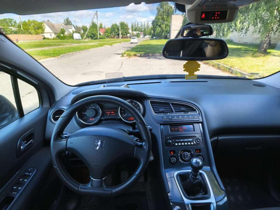 Brūns Peugeot 5008 2010 Panevēža, ar dzinēja tilpumu 1.56 L un nobraukumu 277 tūkst. km par 3200 €, foto 15 vietnē AUTOMOTO.COM.LV