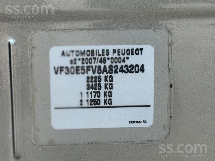 Brūns Peugeot 5008 2011 Jūrmala, ar dzinēja tilpumu 1.60 L un nobraukumu 202 tūkst. km par 3890 €, foto 21 vietnē AUTOMOTO.COM.LV