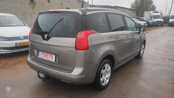 Brūns Peugeot 5008 2013 Tauragė, ar dzinēja tilpumu 1.56 L un nobraukumu 276 tūkst. km par 3999 €, foto 2 vietnē AUTOMOTO.COM.LV