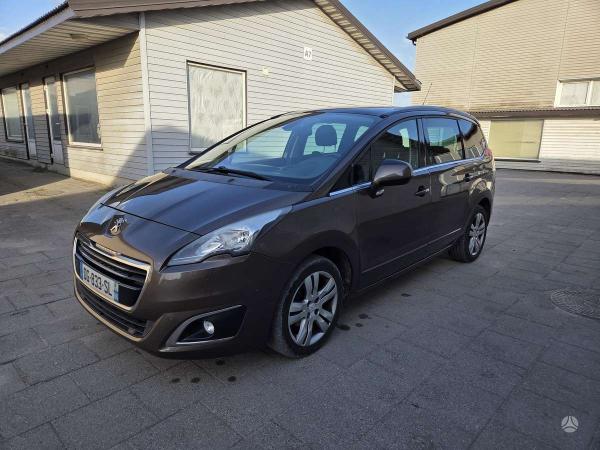 Brūns Peugeot 5008 2014 Viļņa, ar dzinēja tilpumu 1.56 L un nobraukumu 179 tūkst. km par 6000 €, foto 1 vietnē AUTOMOTO.COM.LV