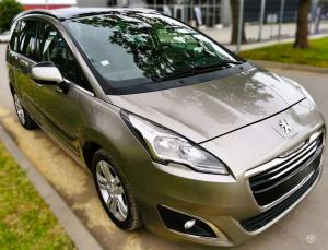 Brūns Peugeot 5008 2015 Kauņa, ar dzinēja tilpumu 2.00 L un nobraukumu 260 tūkst. km par 4700 €, foto  vietnē AUTOMOTO.COM.LV