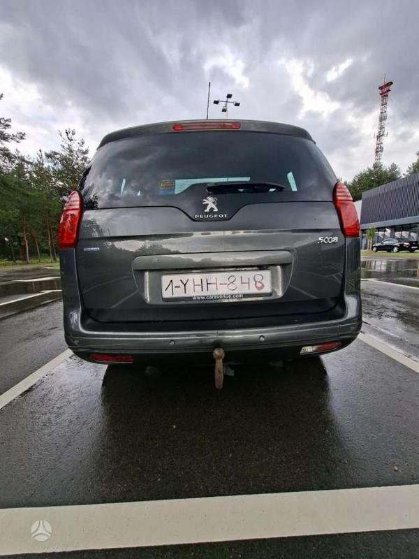 Brūns Peugeot 5008 2016 Utena, ar dzinēja tilpumu 1.56 L un nobraukumu 214 tūkst. km par 5800 €, foto 8 vietnē AUTOMOTO.COM.LV