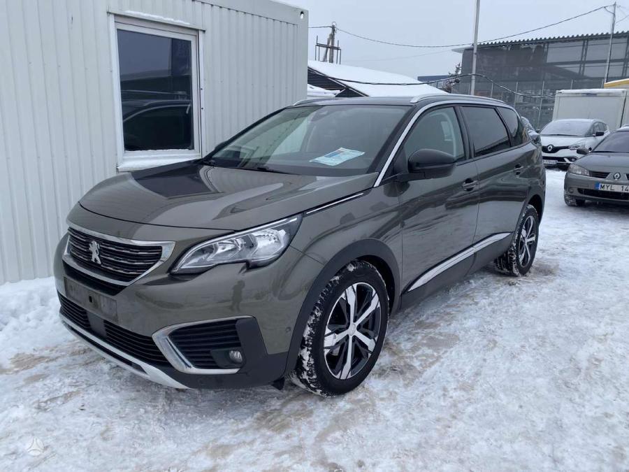 Brūns Peugeot 5008 2017 Kauņa, ar dzinēja tilpumu 1.56 L un nobraukumu 228 tūkst. km par 10900 €, foto 1 vietnē AUTOMOTO.COM.LV