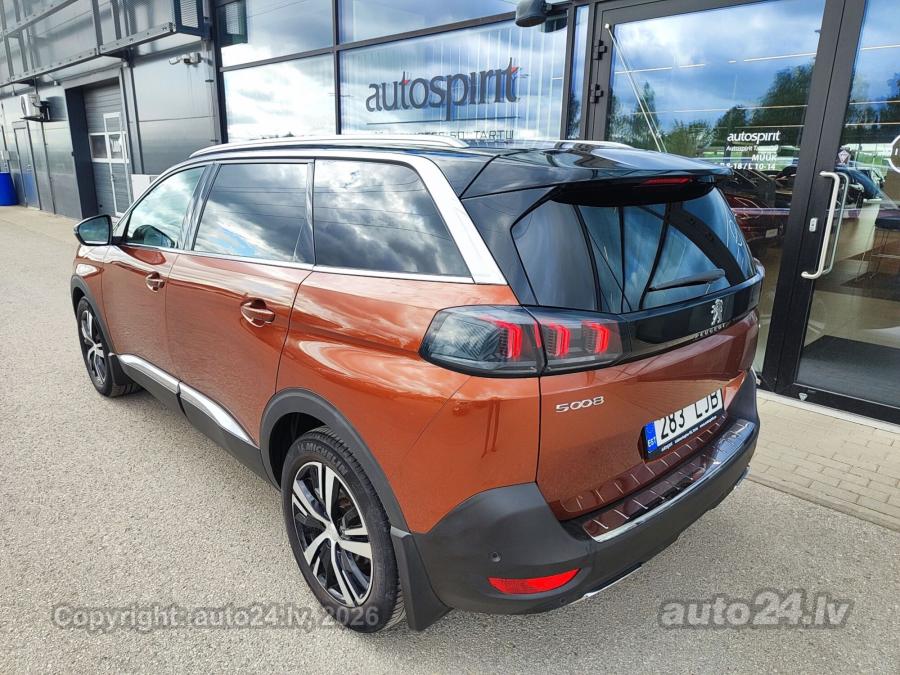 Brown Peugeot 5008 2021 in Tartu, with an engine capacity of 1.50 L and mileage of 82 thousand km for 22990 €, photo 4 on AUTOMOTO.COM.LV
