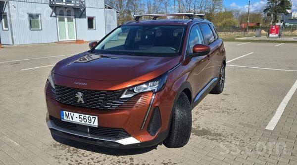 Brūns Peugeot 5008 2021 Rīga, ar dzinēja tilpumu 1.50 L un nobraukumu 120 tūkst. km par 18800 €, foto 3 vietnē AUTOMOTO.COM.LV