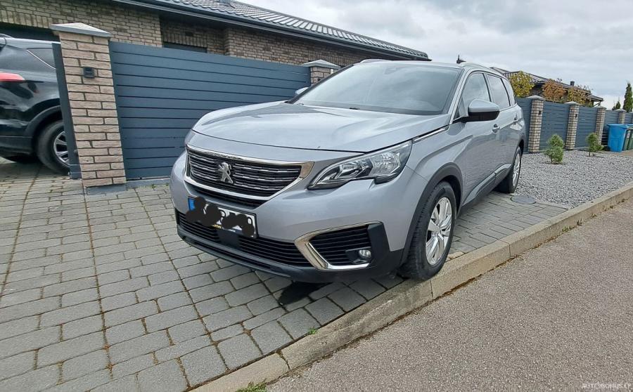 Peugeot 5008 2018 in Kaunas, with an engine capacity of 1.50 L and mileage of 3 thousand km for 7399 €, photo 5 on AUTOMOTO.COM.LV