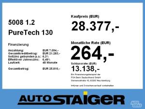 Peugeot 5008 2023 in Kaunas, with an engine capacity of 1.20 L and mileage of 16 thousand km for 31519 €, photo 4 on AUTOMOTO.COM.LV