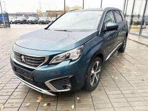 Zaļš Peugeot 5008 2017 Kauņa, ar dzinēja tilpumu 1.20 L un nobraukumu 146 tūkst. km par 11500 €, foto  vietnē AUTOMOTO.COM.LV