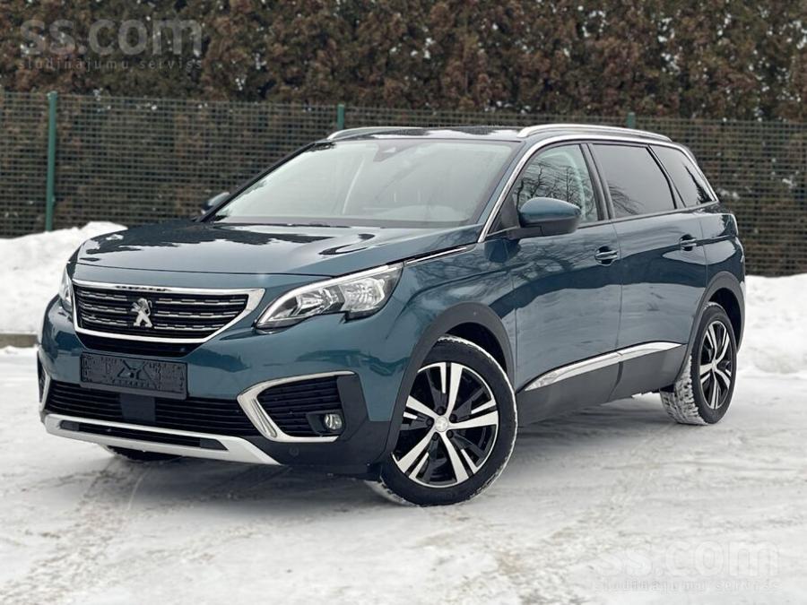 Zaļš Peugeot 5008 2018 Jelgava, ar dzinēja tilpumu 1.20 L un nobraukumu 143 tūkst. km par 11990 €, foto 1 vietnē AUTOMOTO.COM.LV