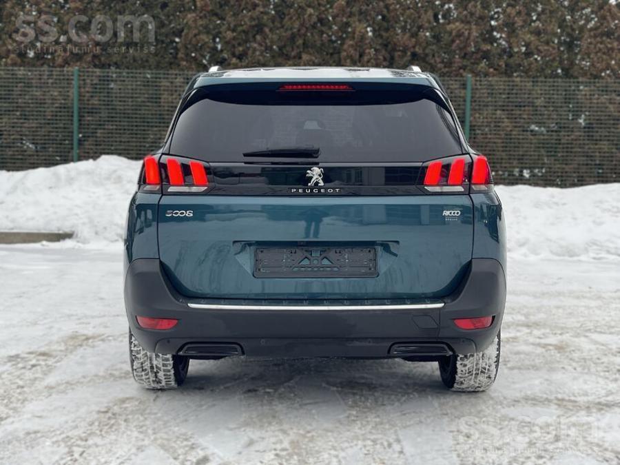 Zaļš Peugeot 5008 2018 Jelgava, ar dzinēja tilpumu 1.20 L un nobraukumu 143 tūkst. km par 11990 €, foto 5 vietnē AUTOMOTO.COM.LV