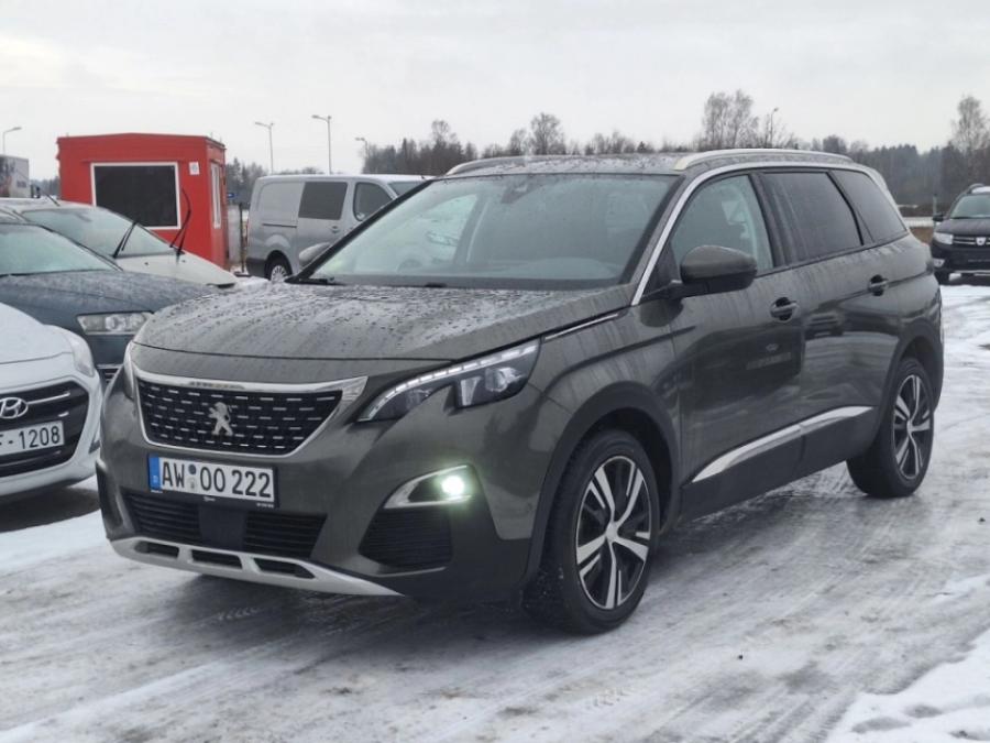 Zaļš Peugeot 5008 2018 Rīga, ar dzinēja tilpumu 1.50 L un nobraukumu 245 tūkst. km par 14500 €, foto 3 vietnē AUTOMOTO.COM.LV