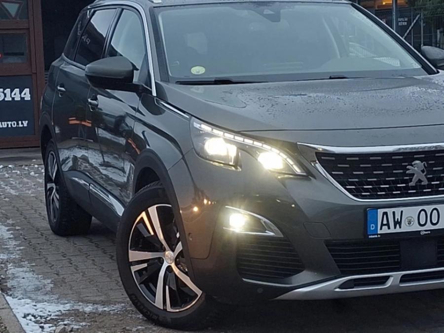 Zaļš Peugeot 5008 2018 Rīga, ar dzinēja tilpumu 1.50 L un nobraukumu 245 tūkst. km par 14500 €, foto 26 vietnē AUTOMOTO.COM.LV