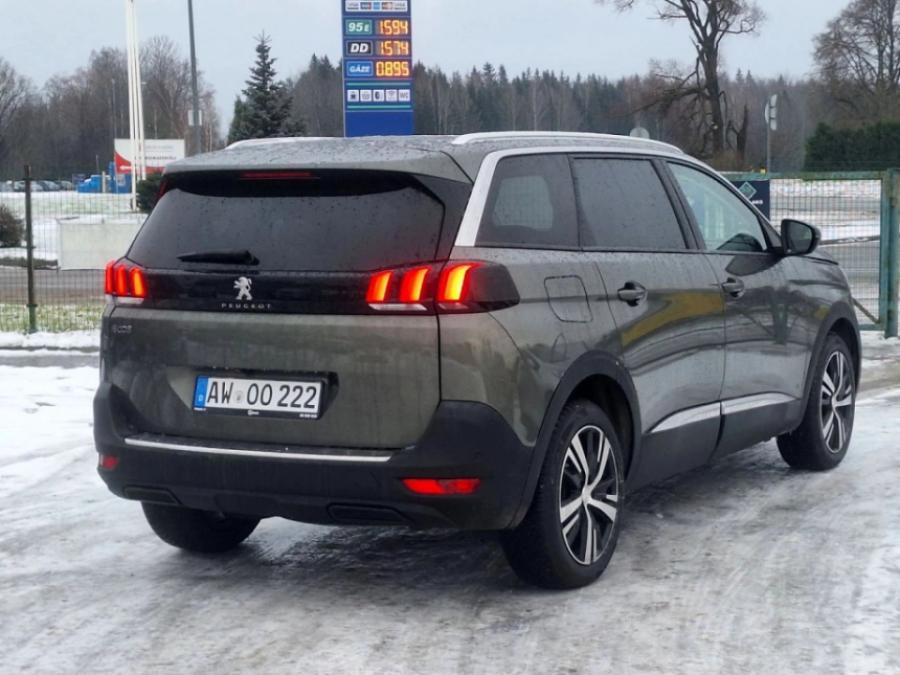 Zaļš Peugeot 5008 2018 Rīga, ar dzinēja tilpumu 1.50 L un nobraukumu 245 tūkst. km par 14500 €, foto 43 vietnē AUTOMOTO.COM.LV