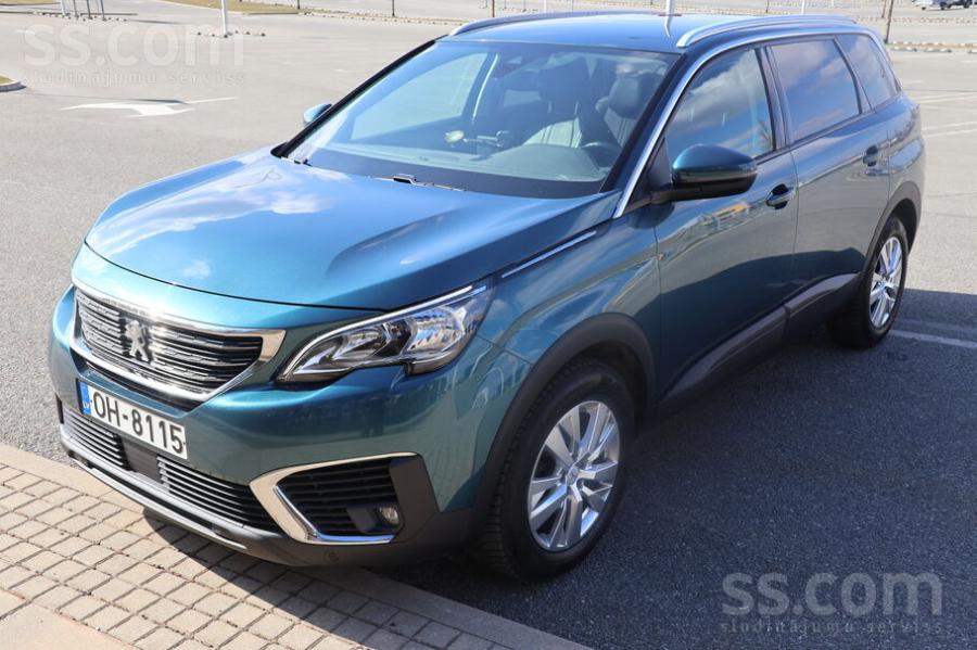 Zaļš Peugeot 5008 2018 Rīga, ar dzinēja tilpumu 1.20 L un nobraukumu 219 tūkst. km par 10100 €, foto 1 vietnē AUTOMOTO.COM.LV