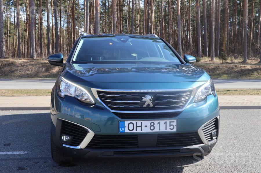 Zaļš Peugeot 5008 2018 Rīga, ar dzinēja tilpumu 1.20 L un nobraukumu 219 tūkst. km par 10100 €, foto 4 vietnē AUTOMOTO.COM.LV