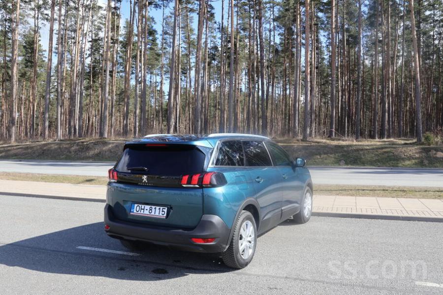 Zaļš Peugeot 5008 2018 Rīga, ar dzinēja tilpumu 1.20 L un nobraukumu 219 tūkst. km par 10100 €, foto 5 vietnē AUTOMOTO.COM.LV