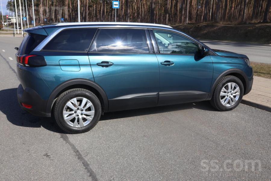 Zaļš Peugeot 5008 2018 Rīga, ar dzinēja tilpumu 1.20 L un nobraukumu 219 tūkst. km par 10100 €, foto 8 vietnē AUTOMOTO.COM.LV