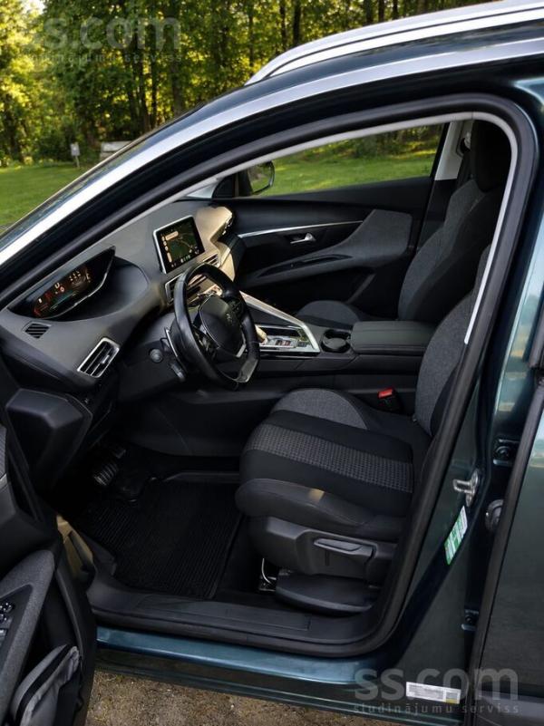 Zaļš Peugeot 5008 2018 Rēzekne, ar dzinēja tilpumu 1.50 L un nobraukumu 77 tūkst. km par 11800 €, foto 8 vietnē AUTOMOTO.COM.LV