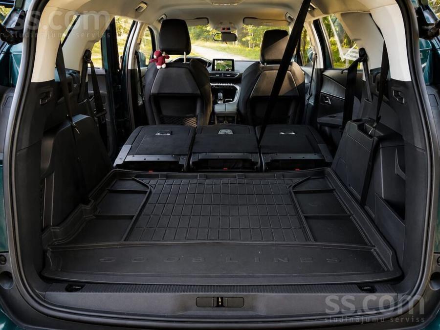 Zaļš Peugeot 5008 2018 Rēzekne, ar dzinēja tilpumu 1.50 L un nobraukumu 77 tūkst. km par 11800 €, foto 13 vietnē AUTOMOTO.COM.LV
